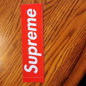 Supreme | Design | Supreme Classic Red Logo Sticker | Poshmark